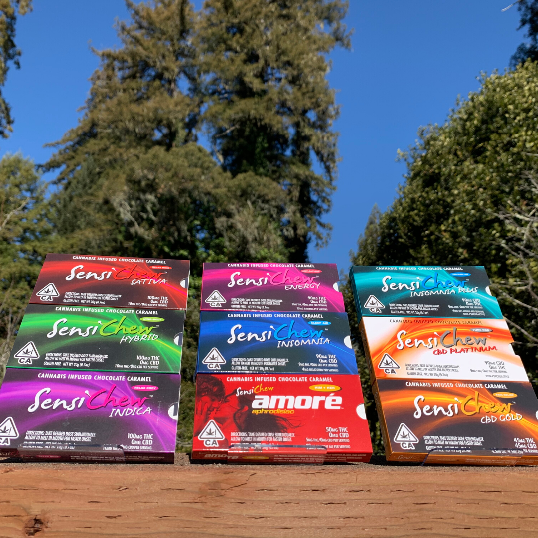 Sensi Chew Cannabis Chocolate Caramels: Features - Sensi Products